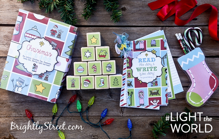 How to Make Christmas Tree Activity Blocks for #LIGHTtheWORLD | Making ...