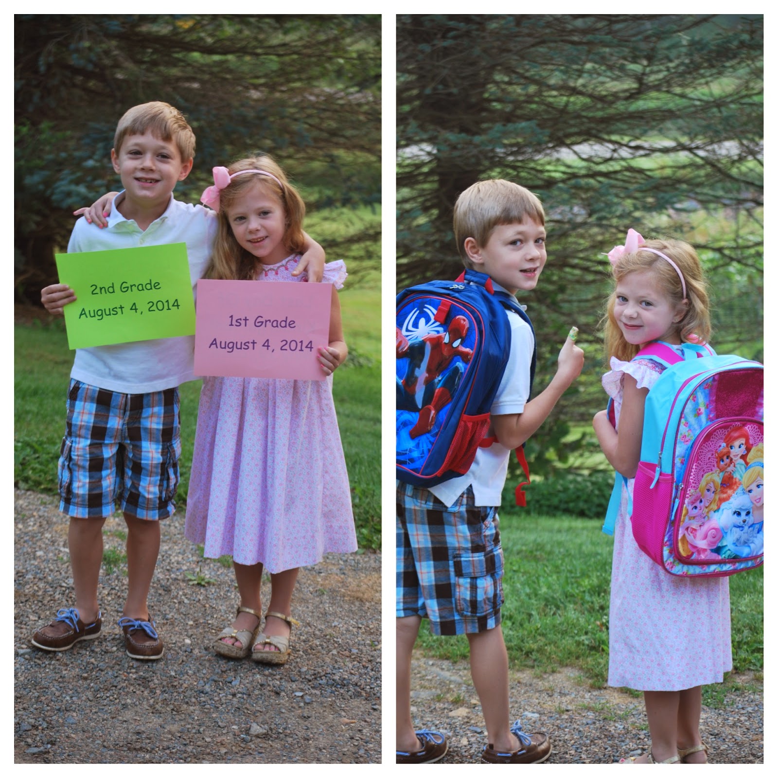 Our Little Life: First Day of the 2014-2015 School Year!