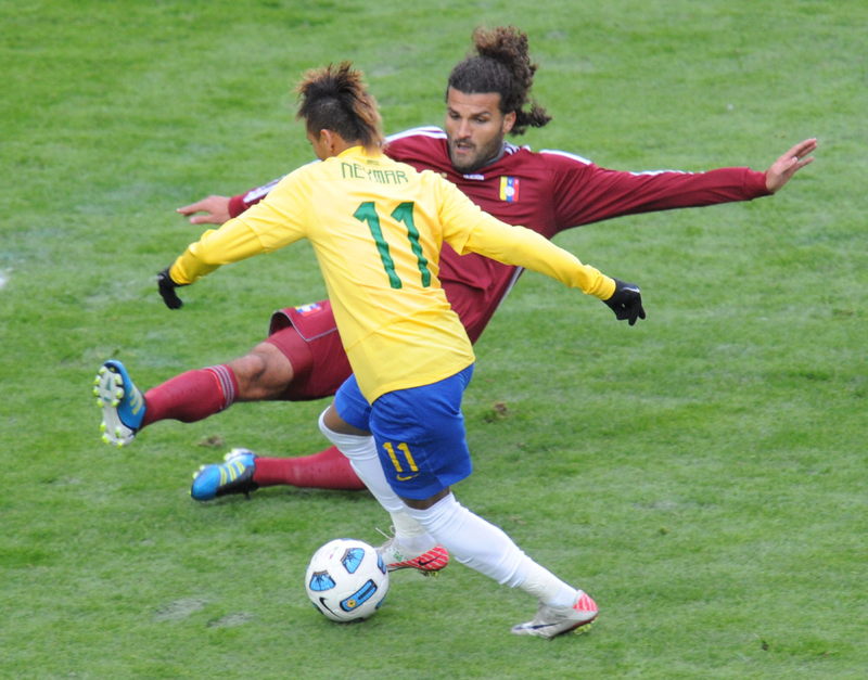 Hambre de gol: Neymar