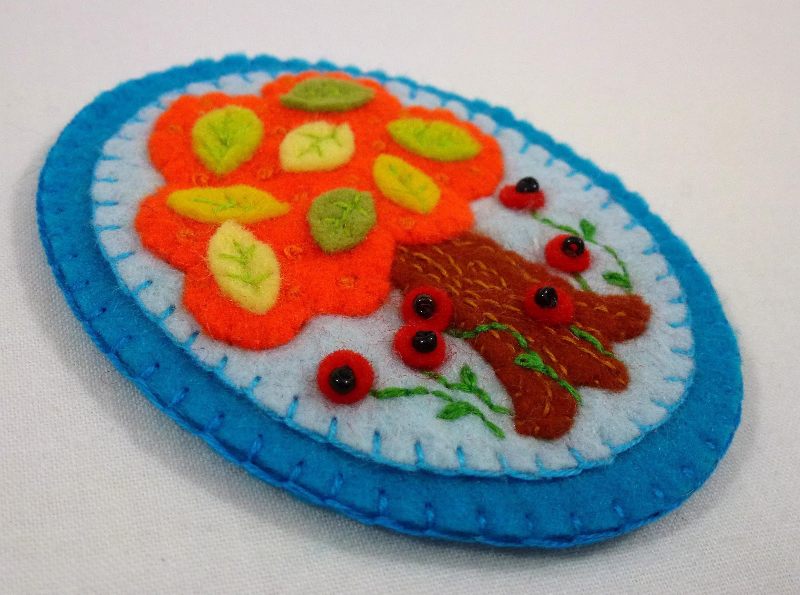 Leslie's Art and Sew: Felt Badge Display