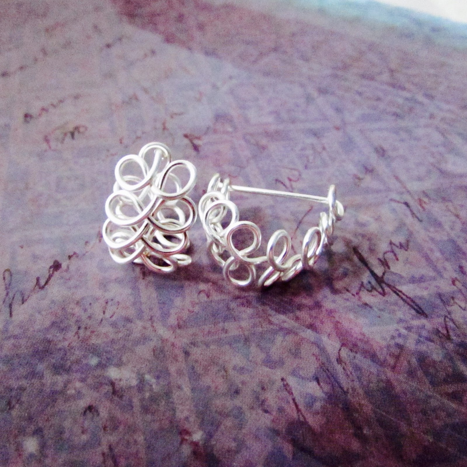 Raziela Designs: DIY Filigree Hoop Earring Tutorial