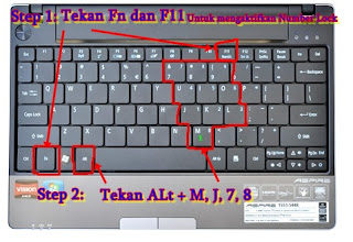 Cara Super Cepat Membuat Simbol Pangkat atau Kubik di Laptop