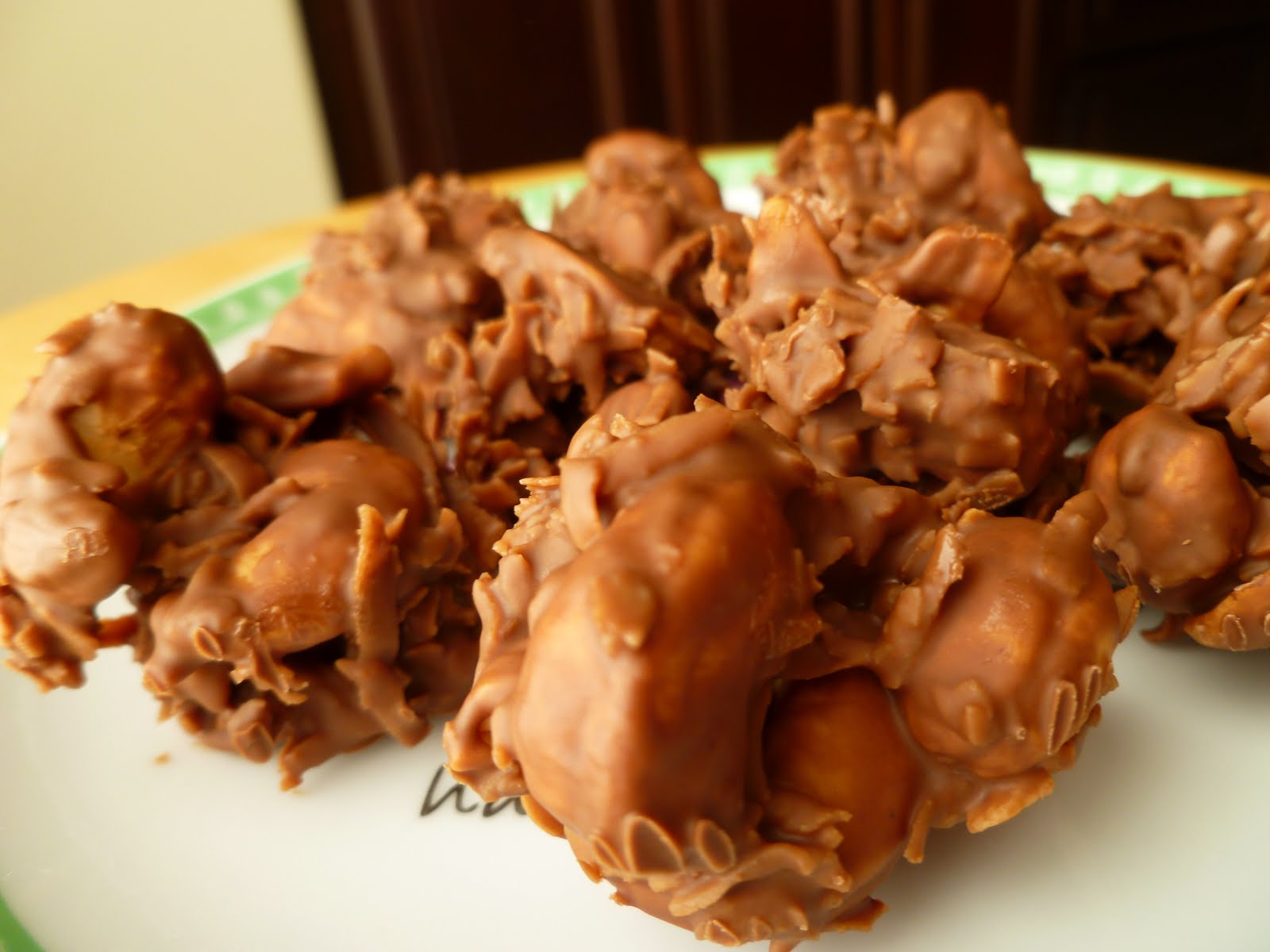 The Pastry Chef's Baking: Chocolate Cashew Coconut Clusters