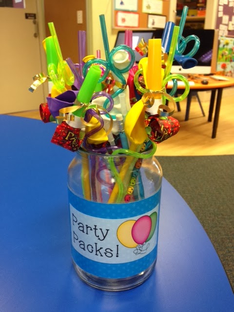 Love, Laughter and Learning in Prep!: Party Packs - birthday ...