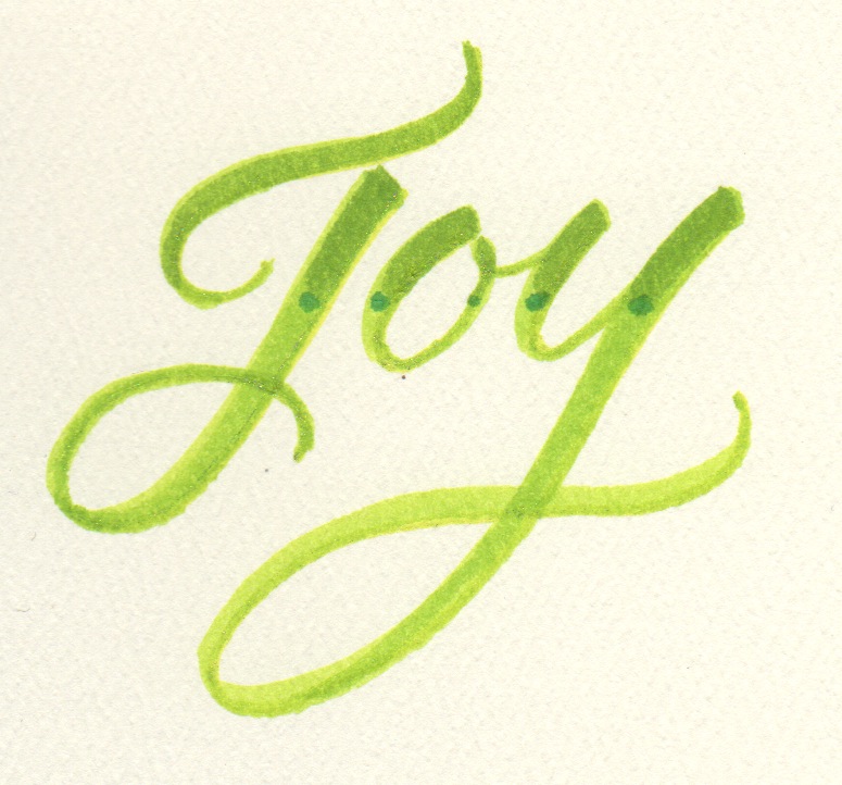 A Place To Flourish: Calligraphy Flourish Good Friday