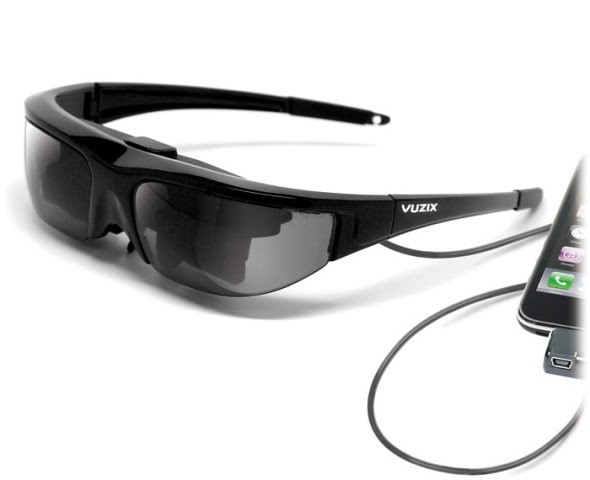 Funlure Vuzix Iwear Experience Big Screen Movies In High Tech Glasses