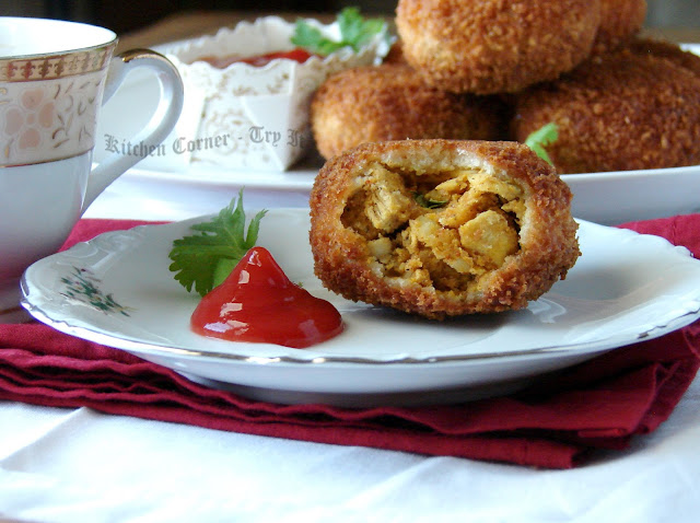 Kerala Chicken Cutlet- Chicken Potato Patties