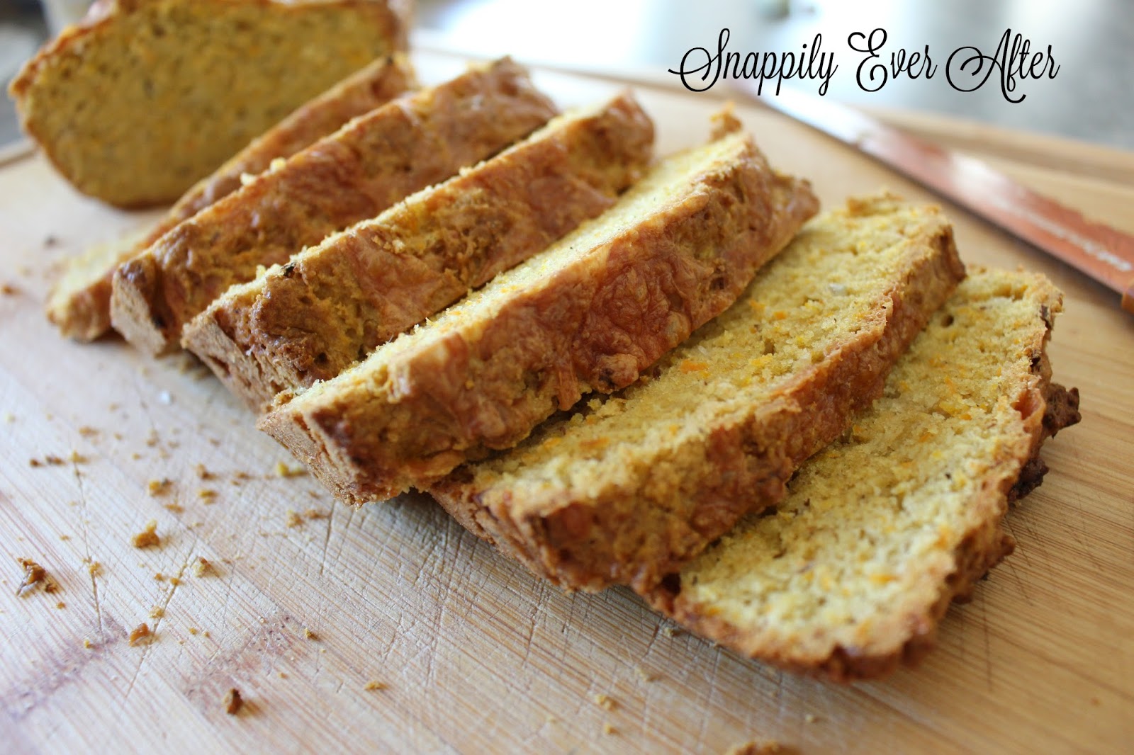 Snappily Ever After: Gouda, Carrot and Cumin Bread