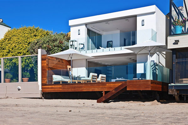 Casa Contemporánea con Vista al Mar Relajante en Malibu