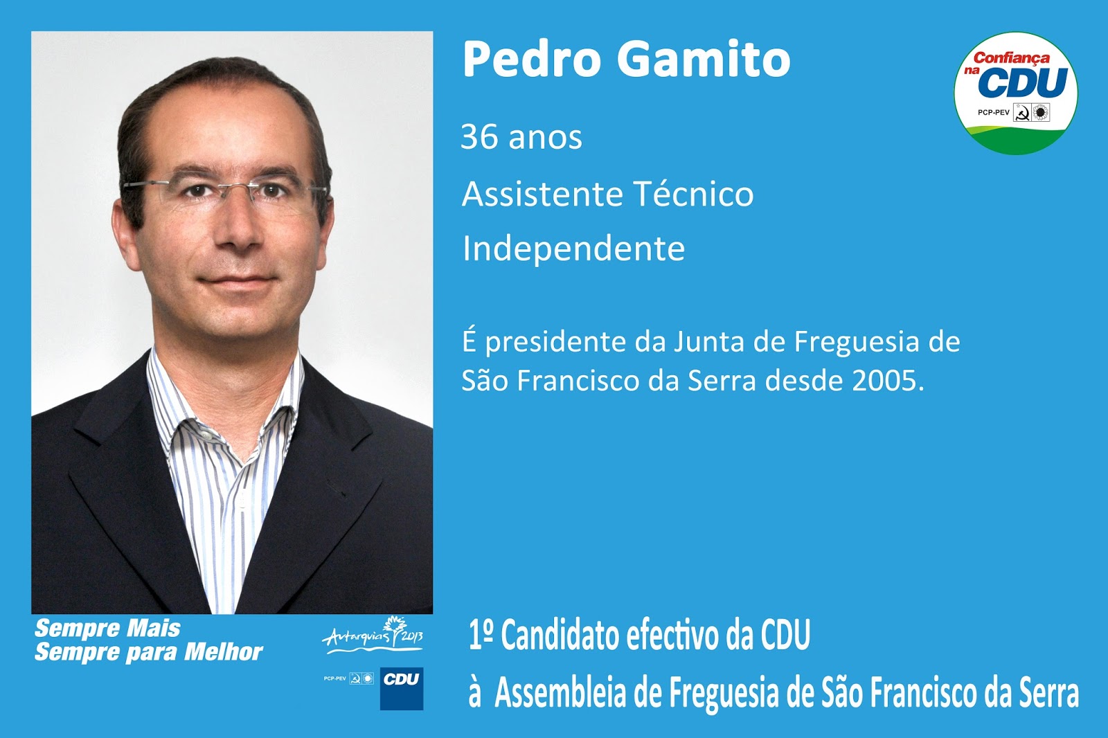 CDU - Eleições autárquicas 2013 - Concelho de Santiago do Cacém ...