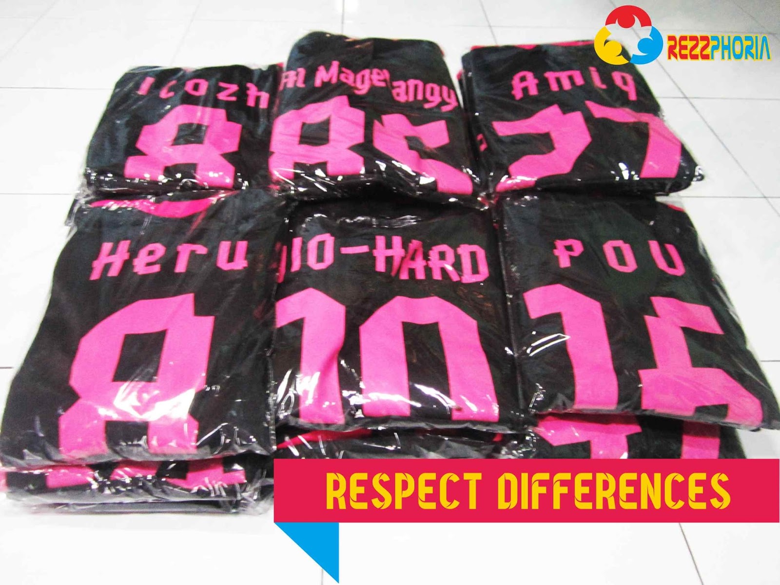 Bahan "LOTTO" untuk Jersey Futsal | REZZPHORIA
