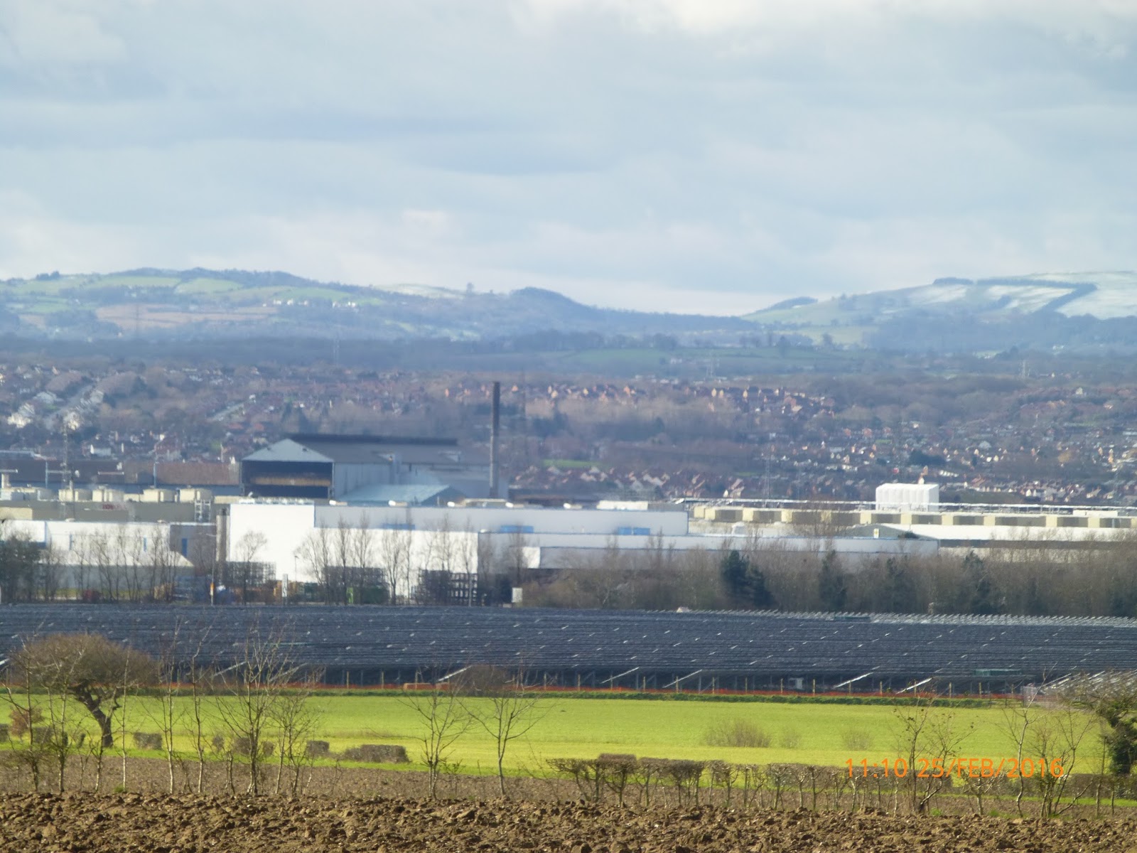 Harris Hikers: Around Puddington, Shotwick and Its Castle 25th February ...