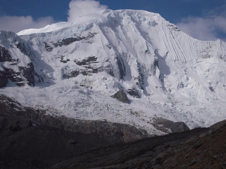 mountainsnowboarder: Nevado Copa Norte 6173m - 21 August 2008