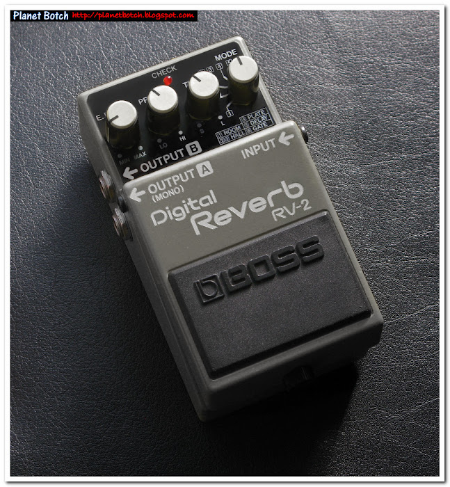 The Boss RV-2 Digital Reverb Pedal of 1987 | Planet Botch