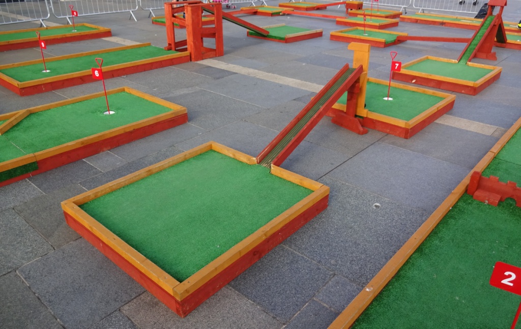The Ham and Egger Files: Crazy Golf at the Pier Head in Liverpool