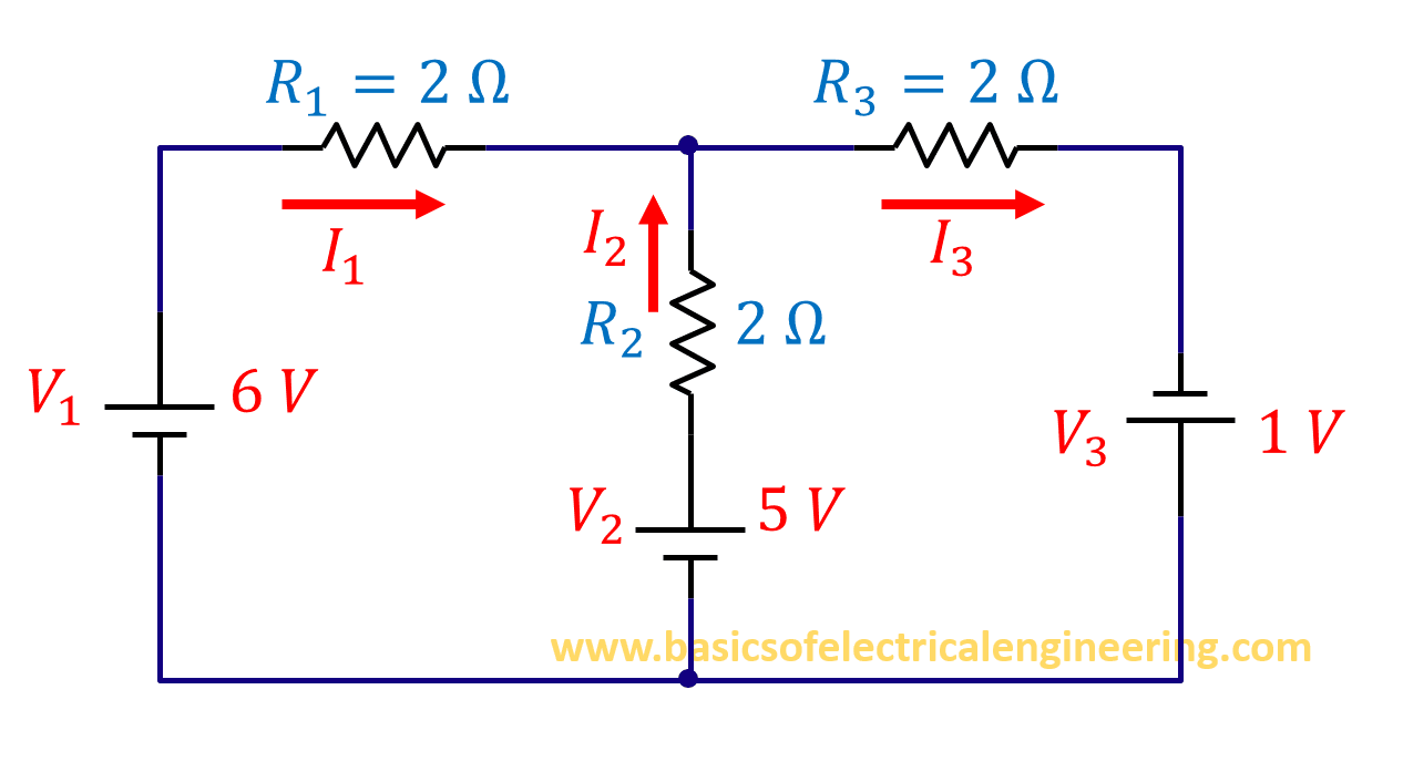 Branch Current Analysis - Basics of Electrical Engineering
