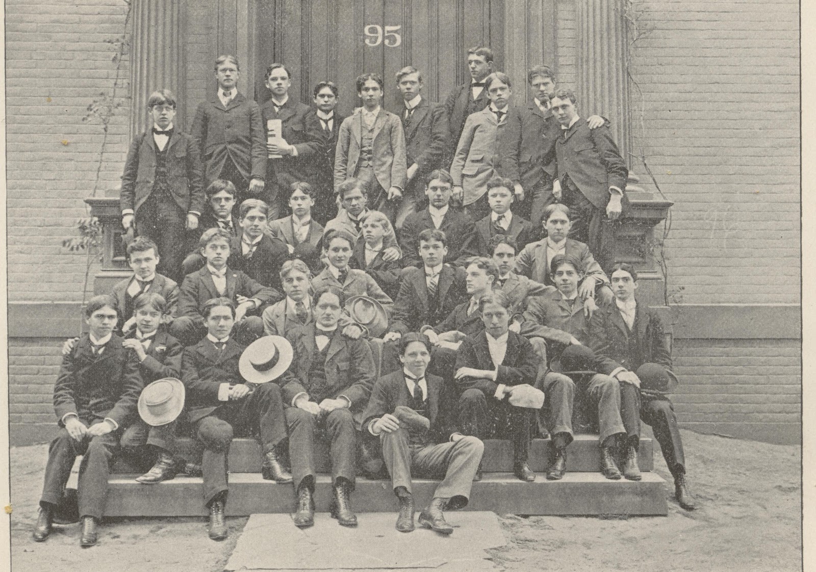 Courting Evangeline, 1900-1902: * Where's Walter ? Hopkins Grammar ...