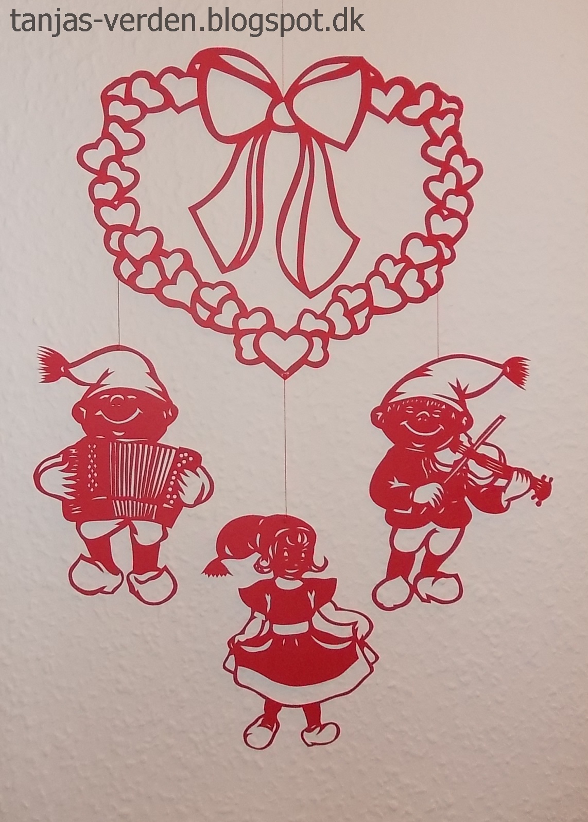 Tanja's Verden: Mere jule papirklip..