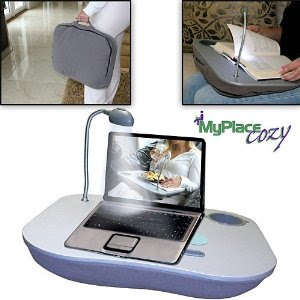Portable Computer And Laptop Lap Desk With Light: Lap Desk With Light