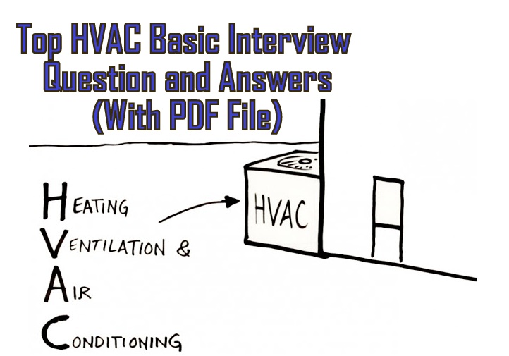 Top HVAC Basic Interview Question And Answers With PDF File top-hvac-basic-interview-question-and-answers-with-pdf-file