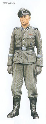 Military Uniforms of World War II: WWII German TankMan 2nd SS Panzer ...