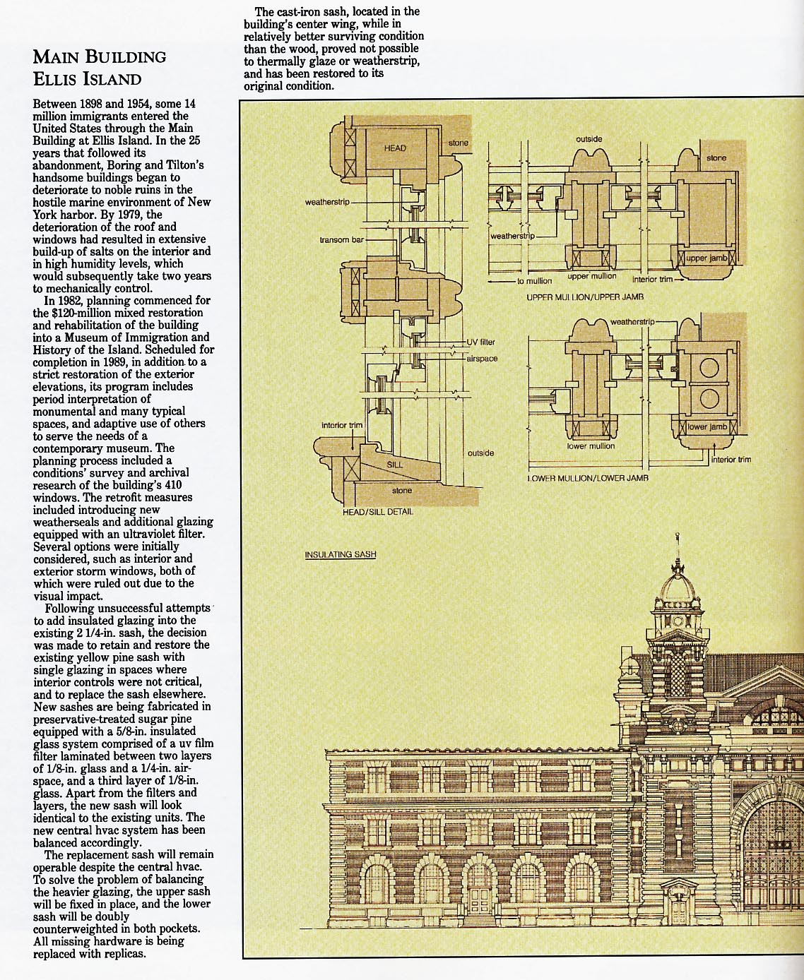 Camden Windows - Ellis Island Project: Ellis Island Historic Wood ...