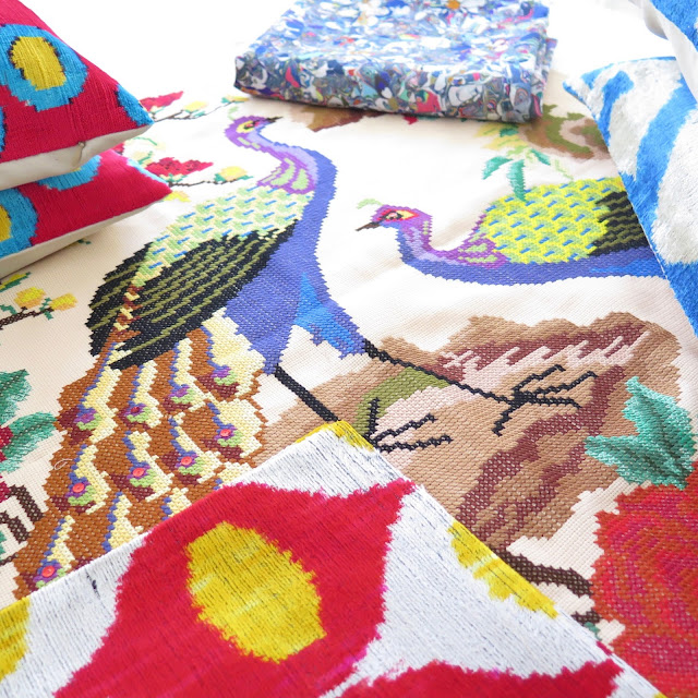 everyday plaid: this fabric and the flea!!