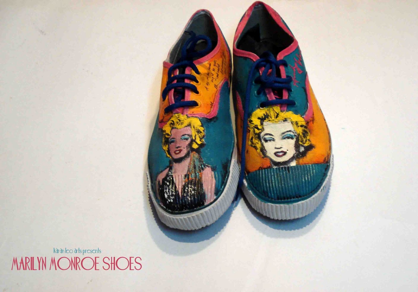 Attraversiamo - Let's cross over .: Marilyn Monroe Shoes ( Colored )