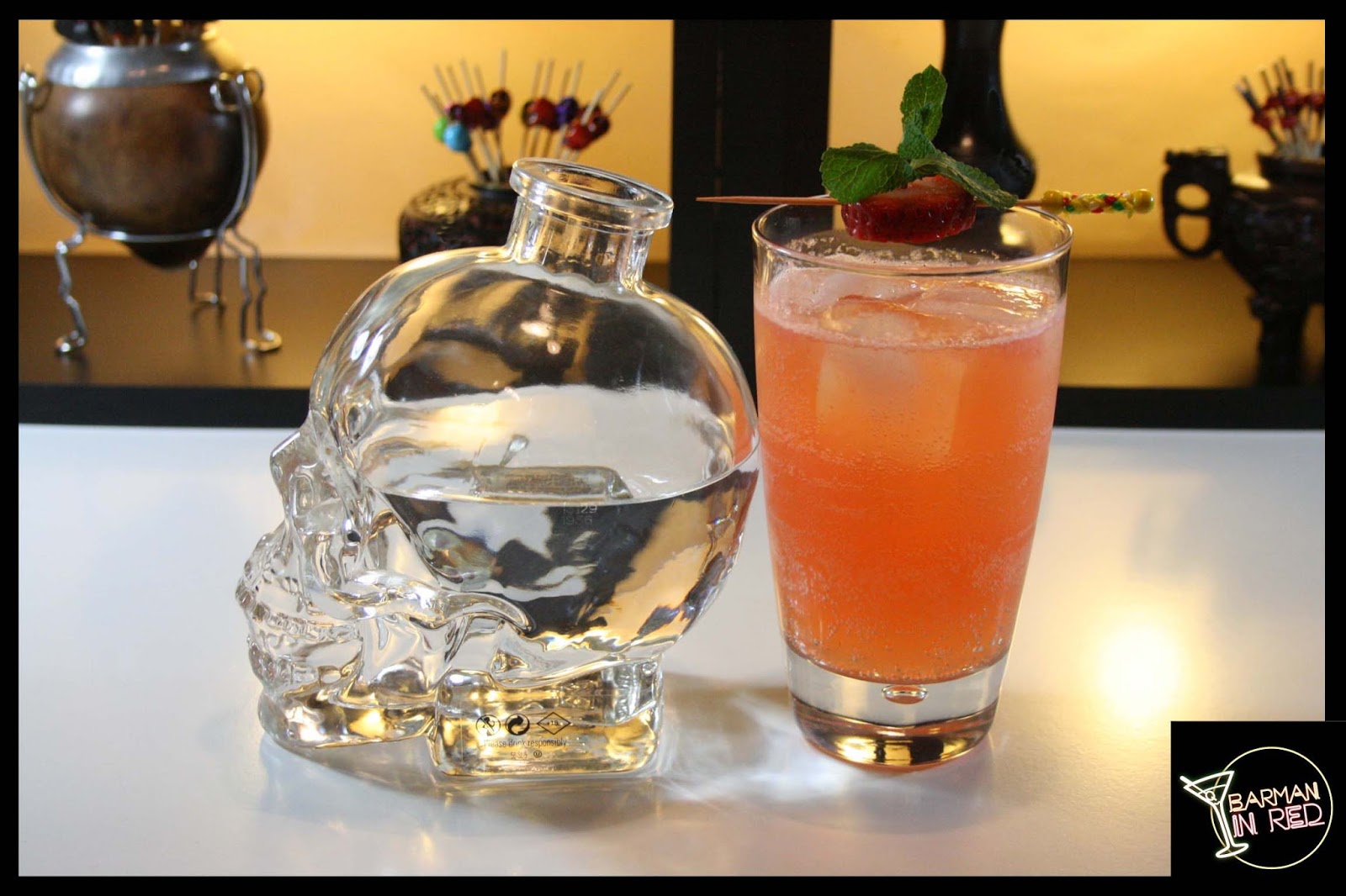 Mejores bebidas con vodka "Coctel Beso de Judas"