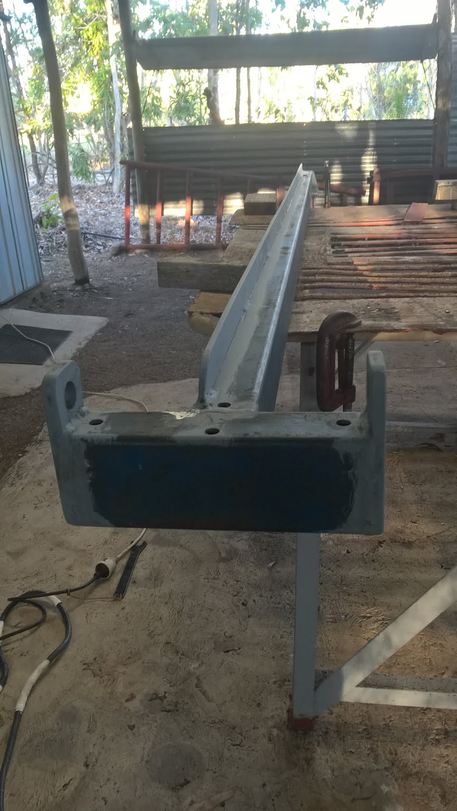 Waterways : Trailer build Ep8_extra frame bracing