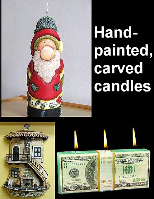 Art Now and Then: Candle Art
