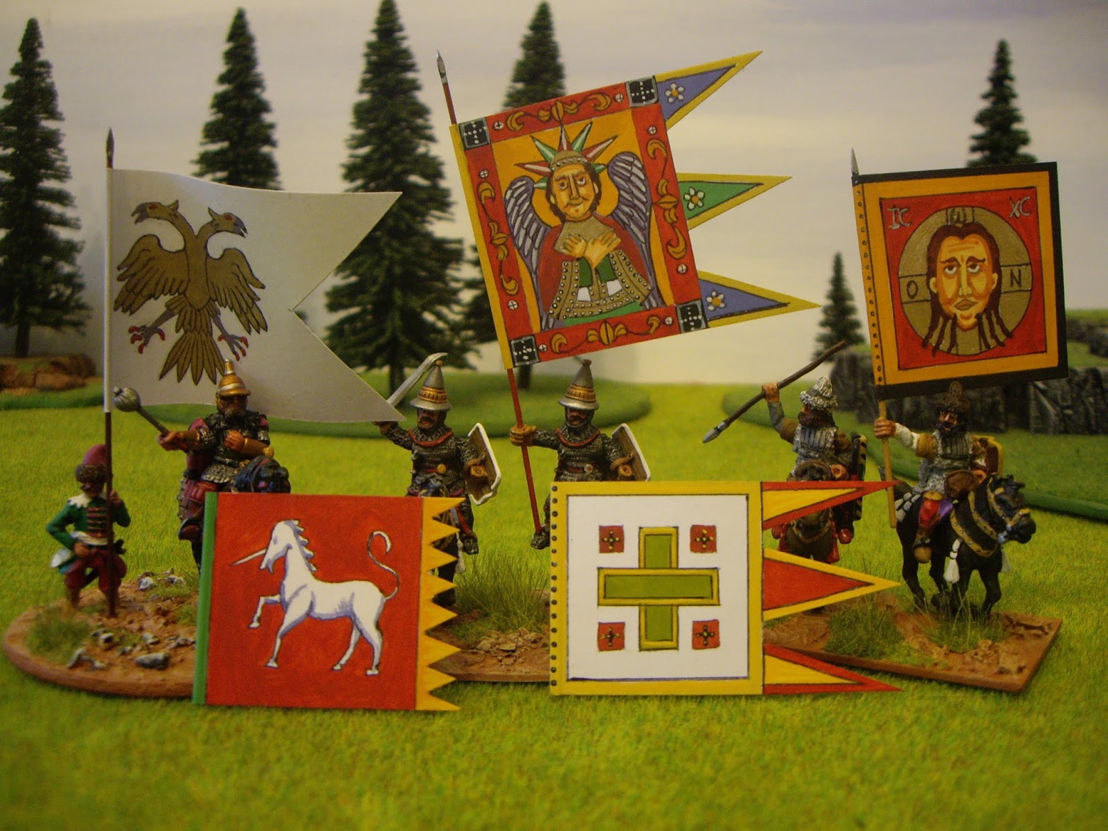 Scimitar and Crescent Wargames: Muscovite Banners 15-17th Century
