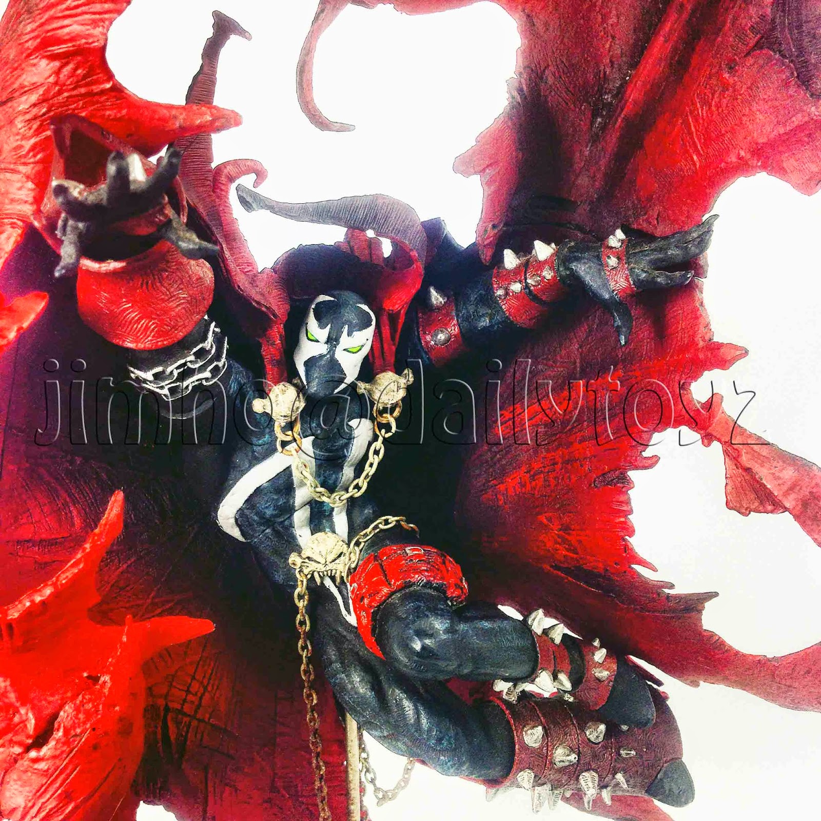 DAILY TOYZ: Spawn i24 Comic Boon Covers - The infamous "Flying" Spawn