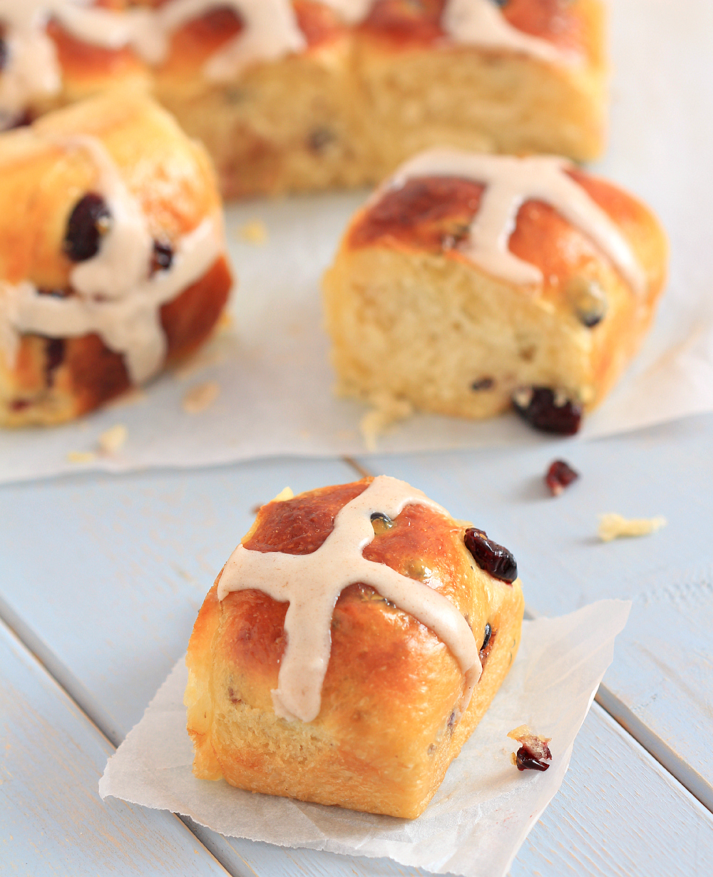 Bouchon Bakery's mini hot cross buns