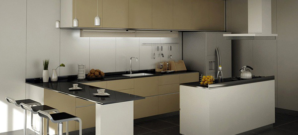 TOP TABLE KITCHEN SET DENGAN MARMER GRANIT | HARGA KITCHEN SET - JUAL ...