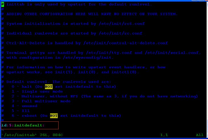 How to change runlevel in linux ~ ServerComputing