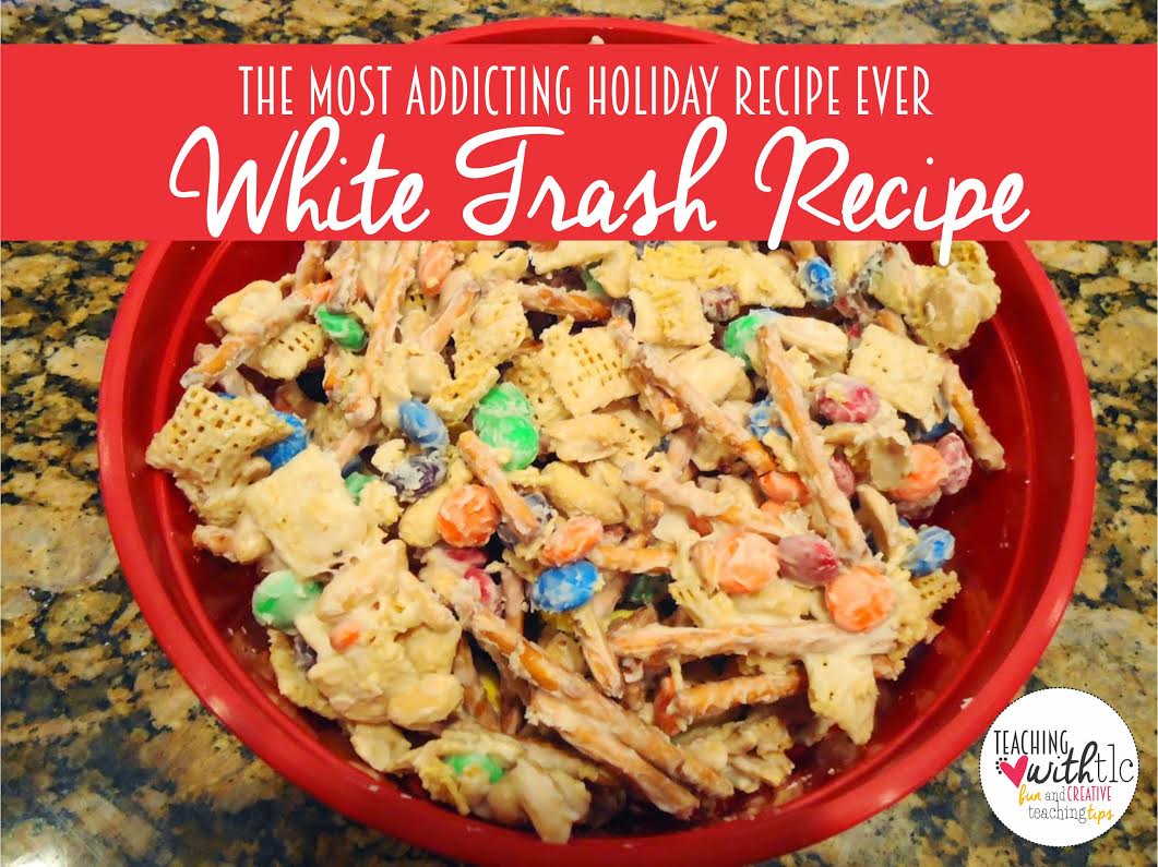 Teaching with TLC: Spring Trash Candy- An extra sweet and salty treat!