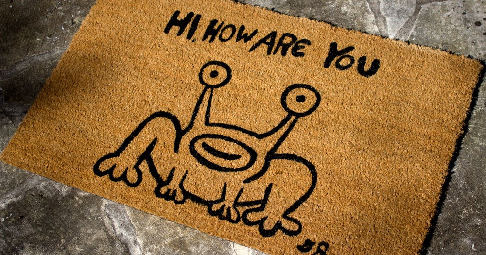hoolawhoop: the “HI HOW ARE YOU” frog by daniel johnston for sale