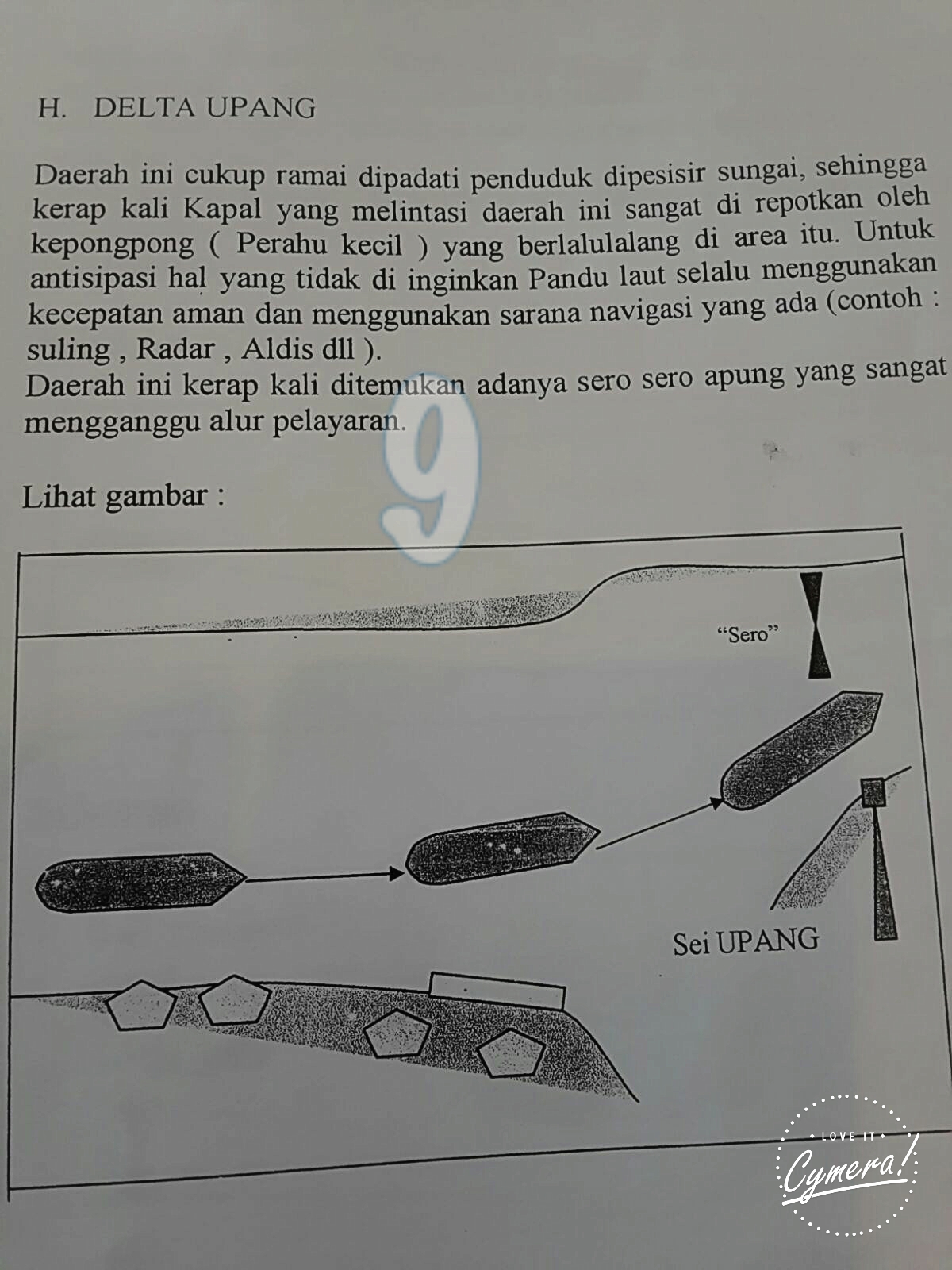 Alur Pelayaran Palembang ( Sungai Musi )