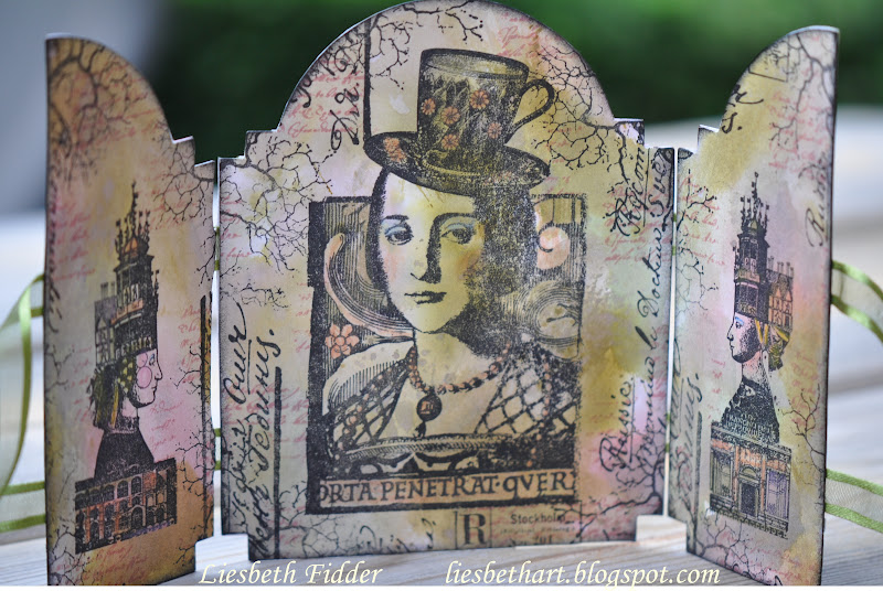 Liesbeth's Arts & Crafts: Triptych card 2