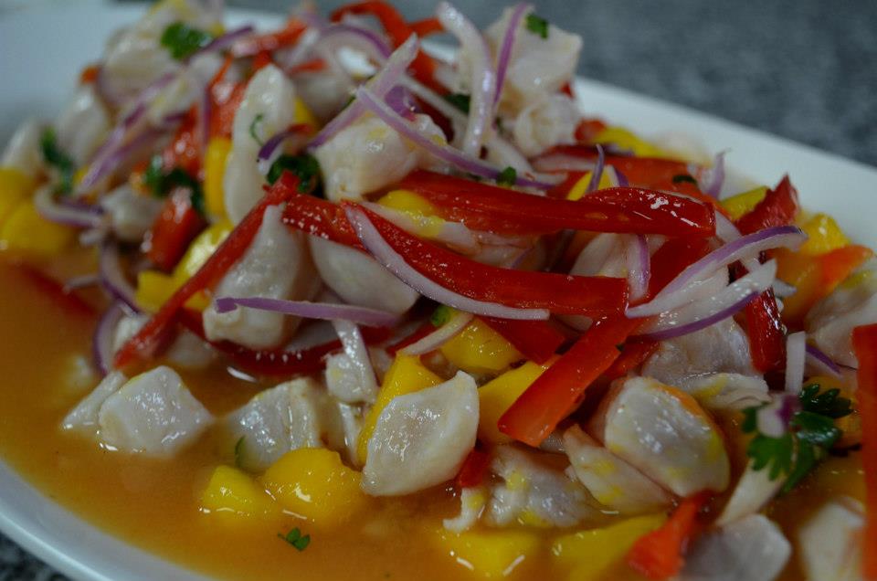 Recetas para el Alma: Ceviche de pescado y mango