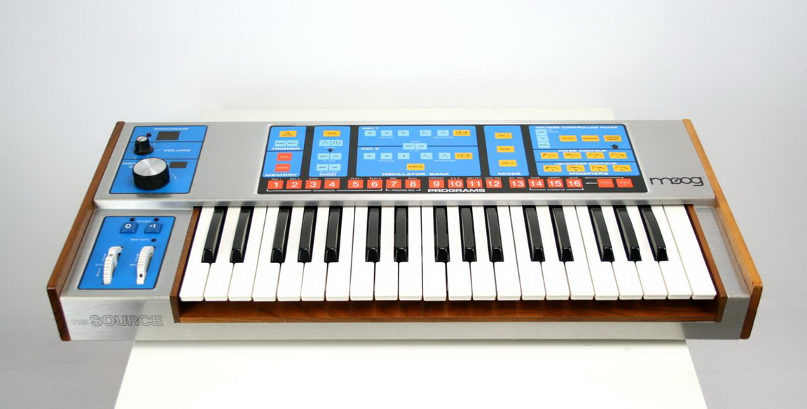 MATRIXSYNTH: Vintage MOOG *The Source* SN 1136 X