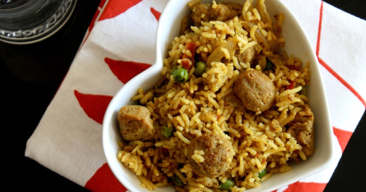 Cook like Priya: Soya Chunks Biryani | Meal Maker Biryani | Meal Maker ...