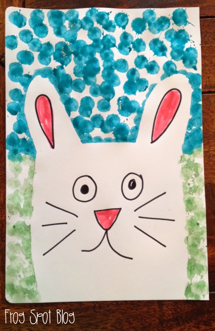 Bunny Kids Art | From the Pond