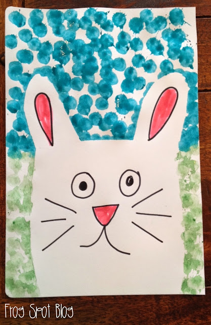 Bunny Kids Art | From the Pond