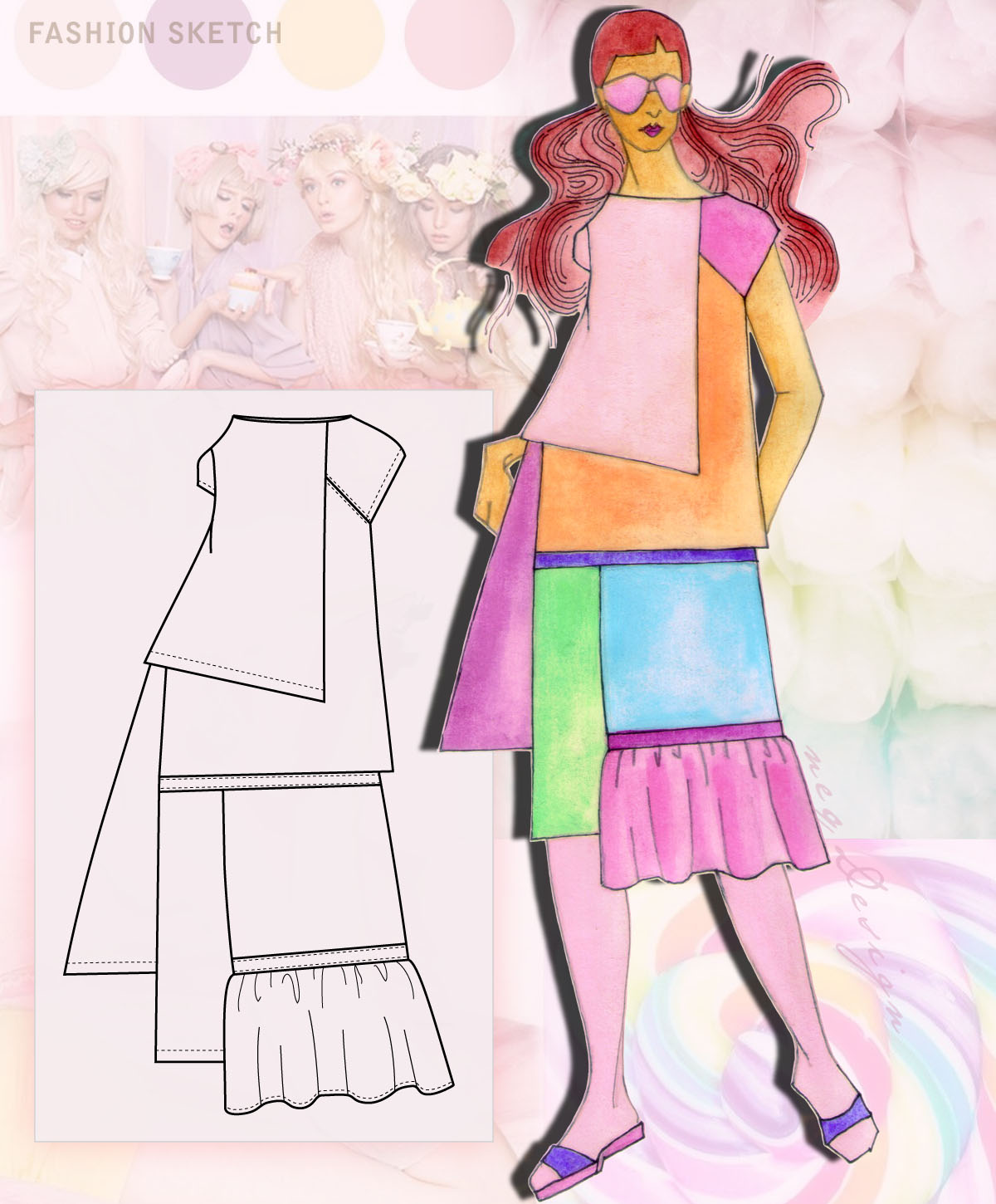 NeqDESIGN: Design Baju Colorful dan Unik