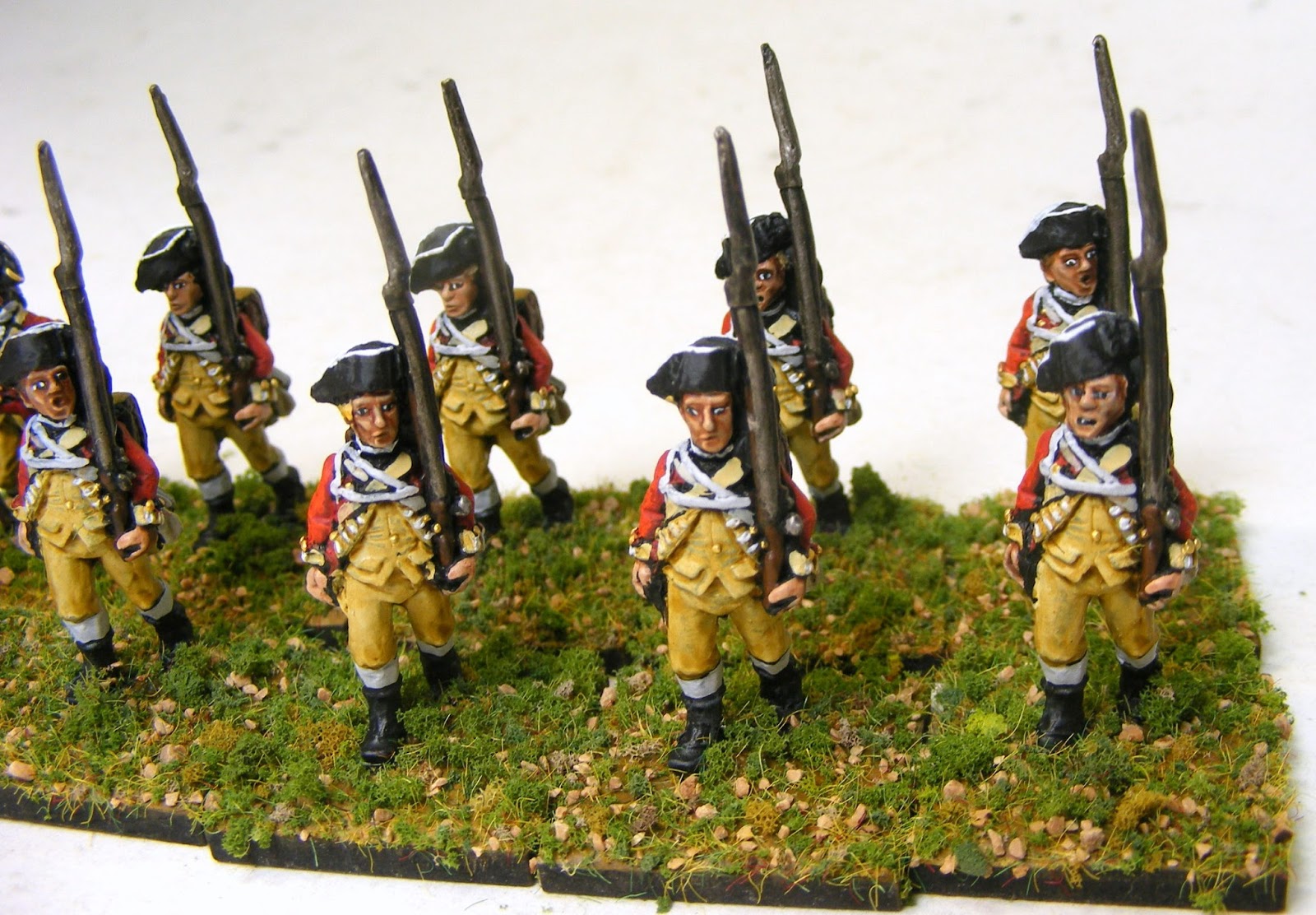 Evil Bob's Miniature Painting: More 28mm AWI: Colonial and British ...