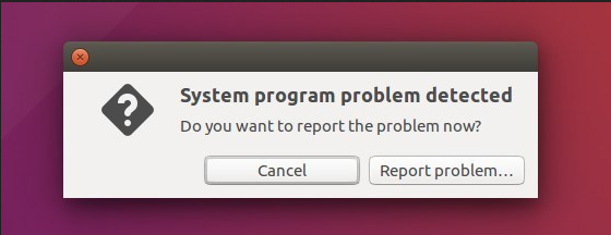Cara Menghilangkan System Program Problem Detected di Ubuntu ~ ANDRI TK