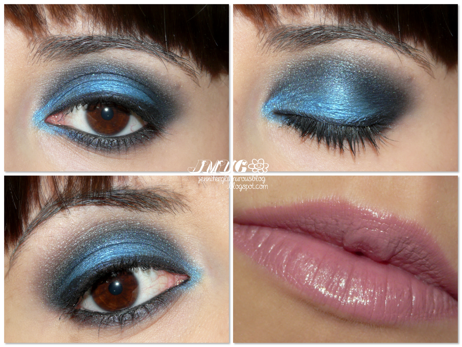♥ Jennifer Make Up Glam ♥: * LOOK 42: Look Deep Blue Sea (Petición)