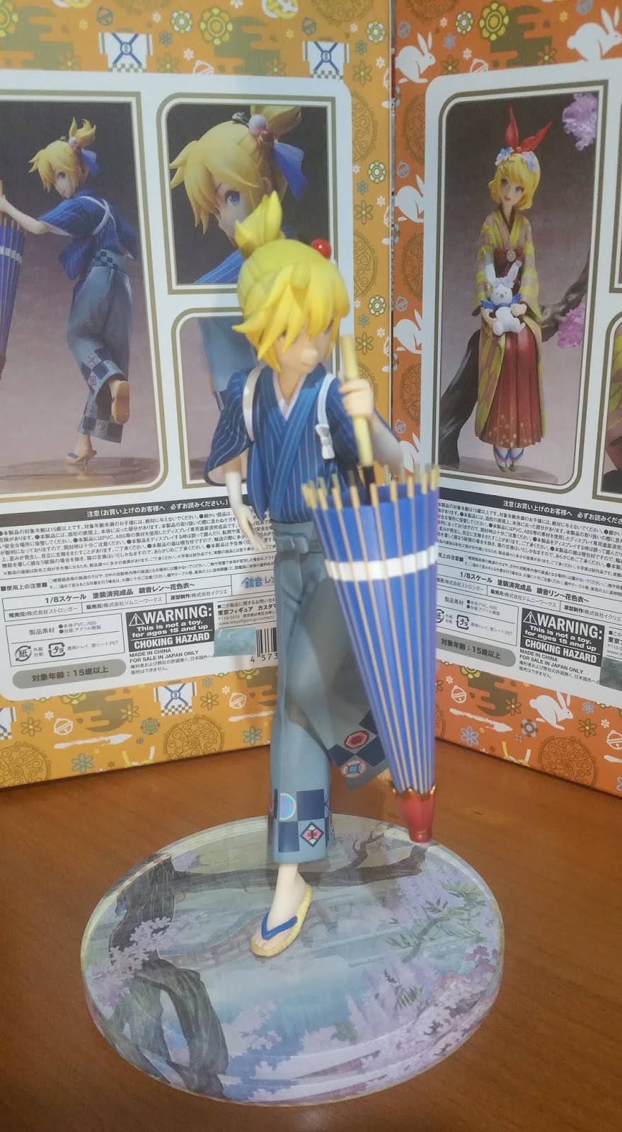 Figure Unboxing and Review: Kagamine Len Hanairogoromo Version ...